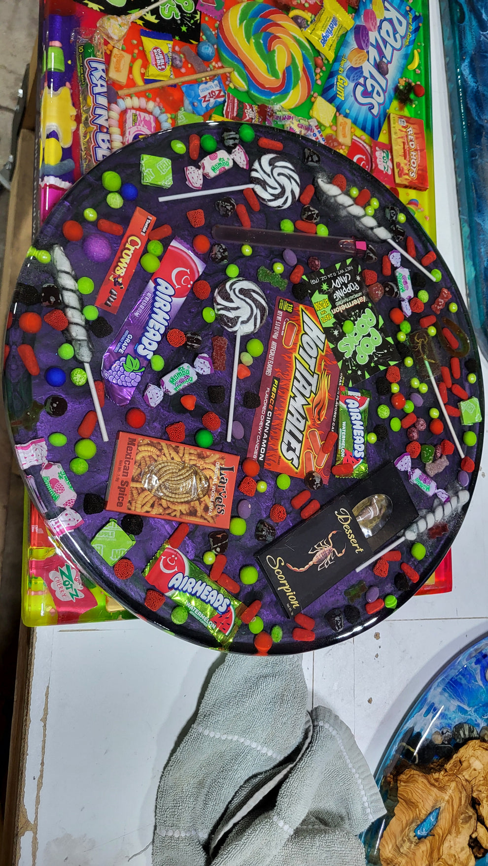 GOTH CANDY TABLE – Nita's Fluid Woodworks